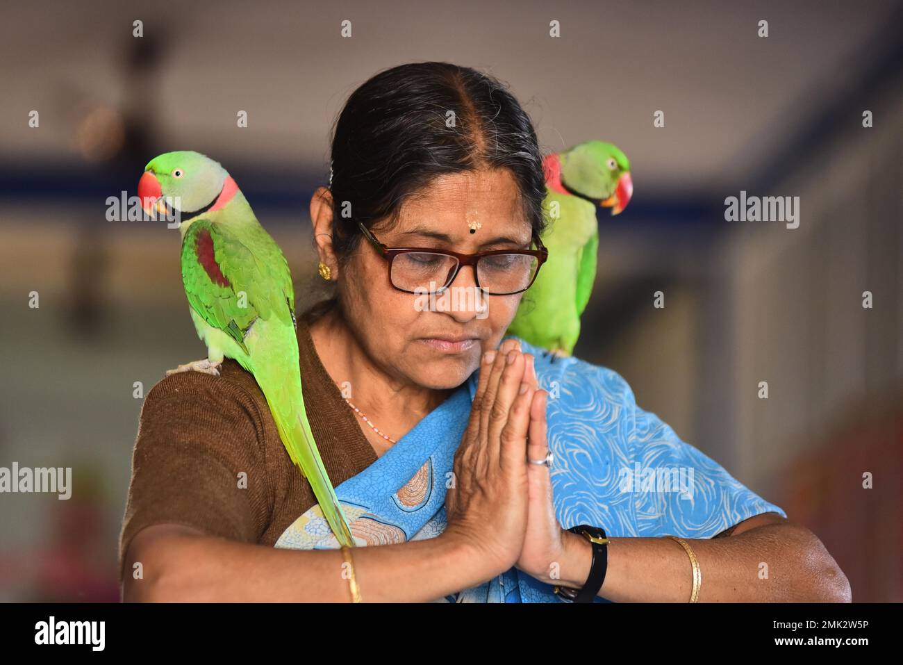 Maa narmada vanprasth ashram hi-res stock photography and images - Alamy