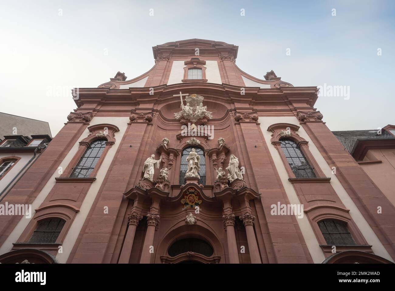 Church of St. Augustin (Augustinerkirche) - Mainz, Germany Stock Photo ...