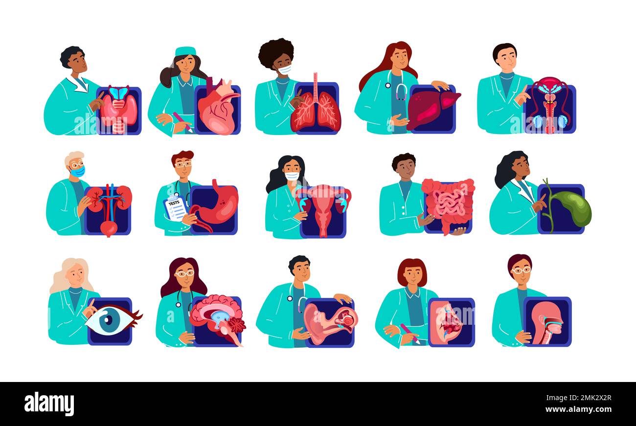 Team of Different Doctors.Endocrinologist,Gynecologist,Cardiologist ...