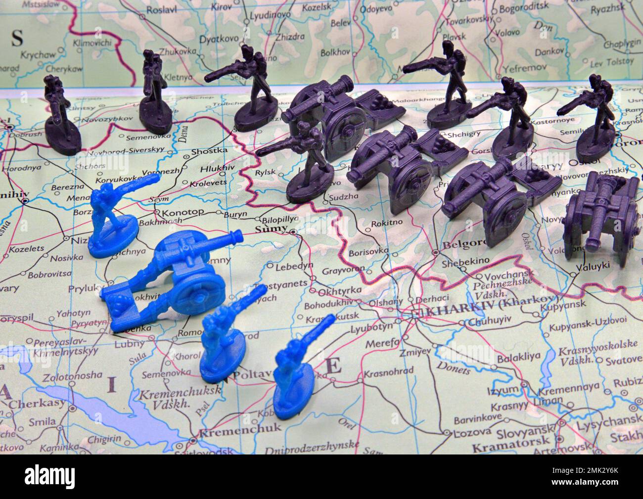 Political map europe army hi-res stock photography and images - Alamy