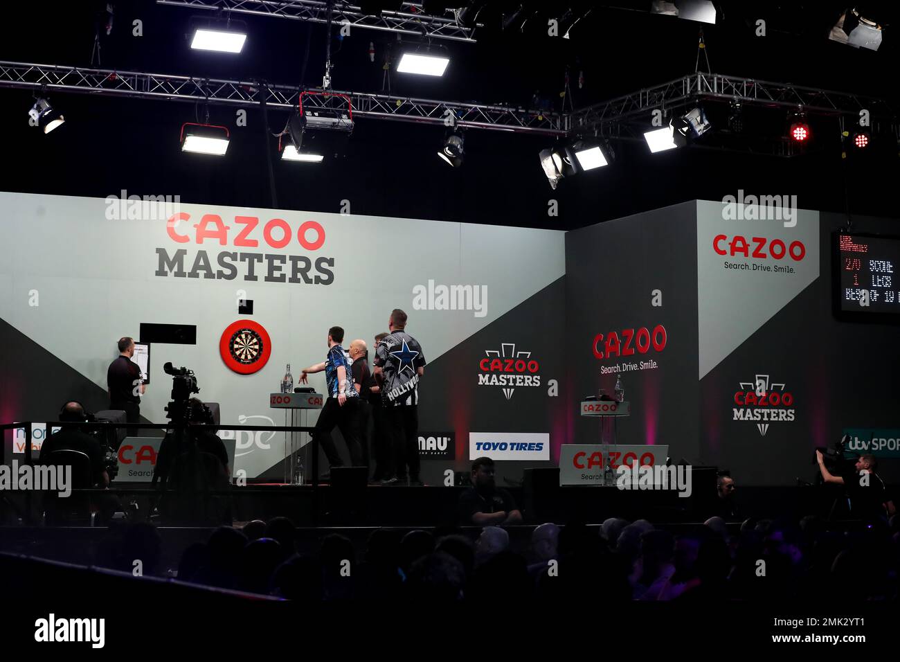 Marshall Arena, Milton Keynes, UK. 28th Jan, 2023. 2023 PDC Cazoo ...