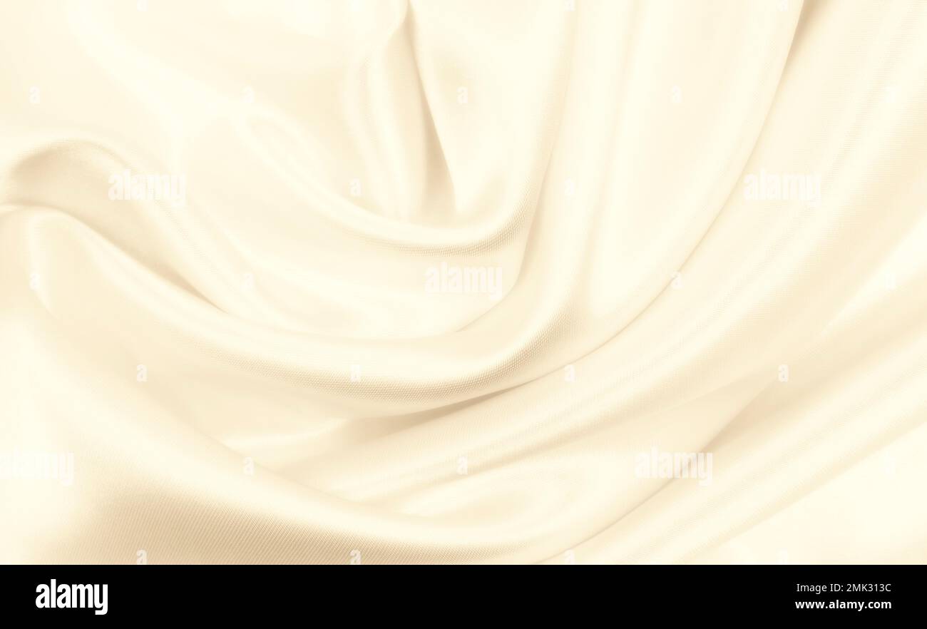 Smooth elegant golden silk or satin luxury cloth texture can use as ...