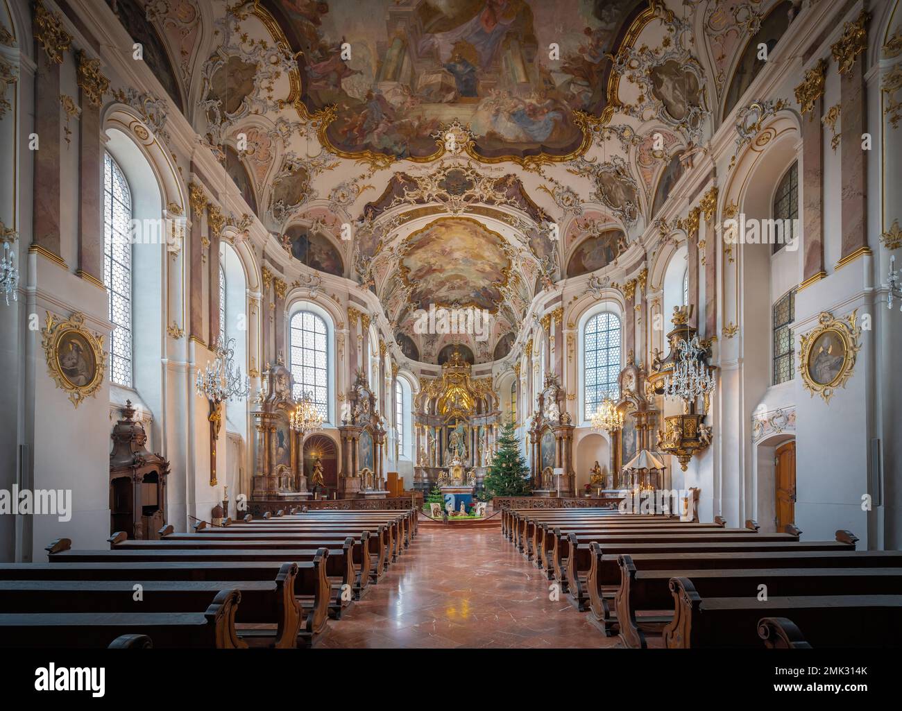 Church of St. Augustin (Augustinerkirche) Interior - Mainz, Germany ...