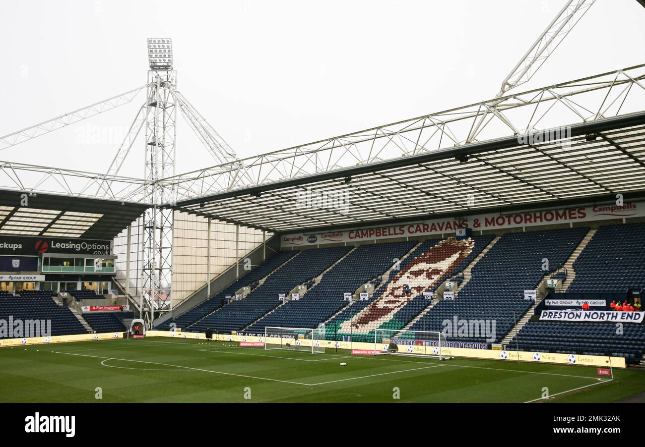 28th January 2023 ; Deepdale Stadium, Preston, England ; FA Cup ...