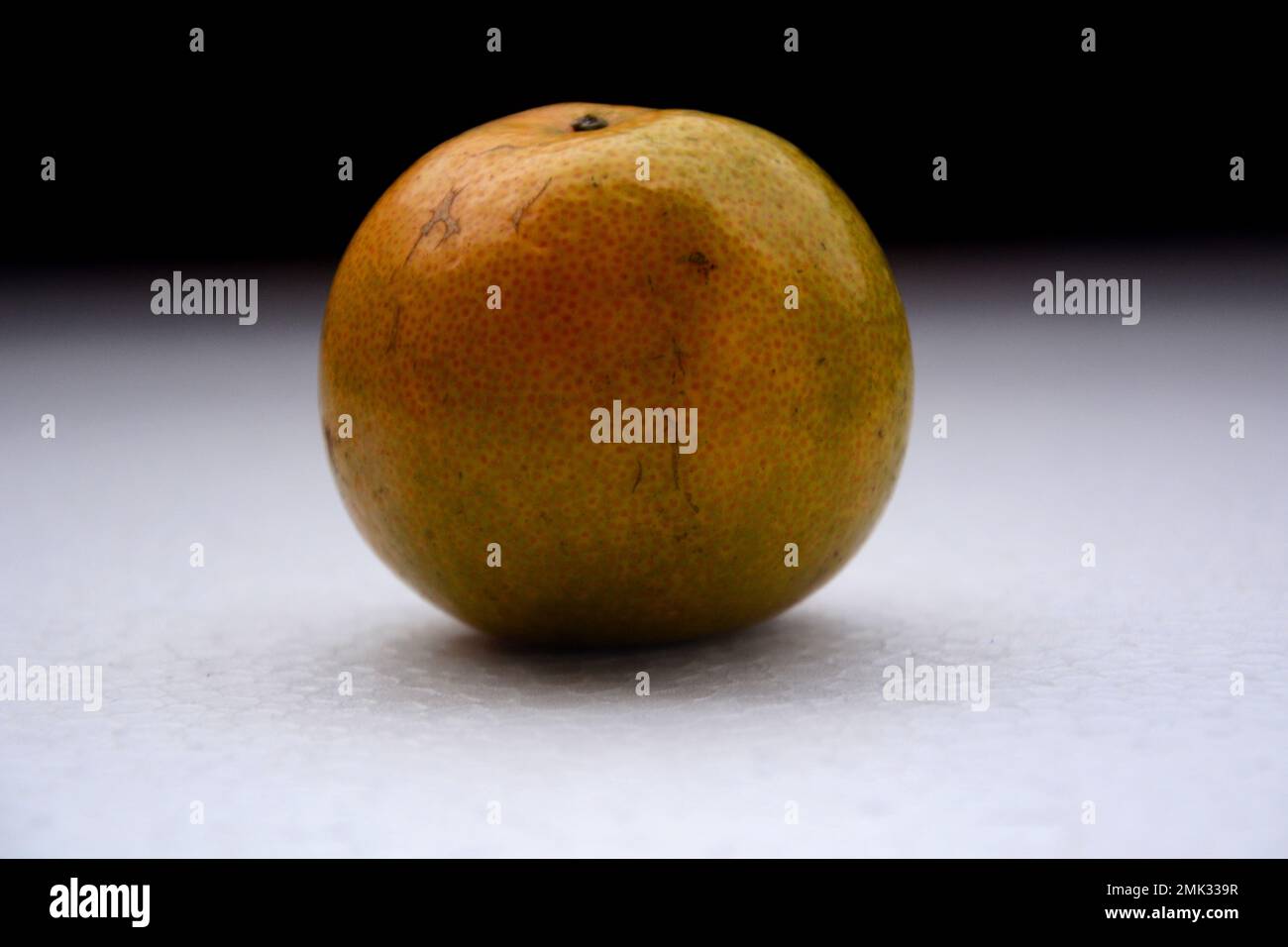 Close up photo of one orange that is ripe and ready to eat Stock Photo ...