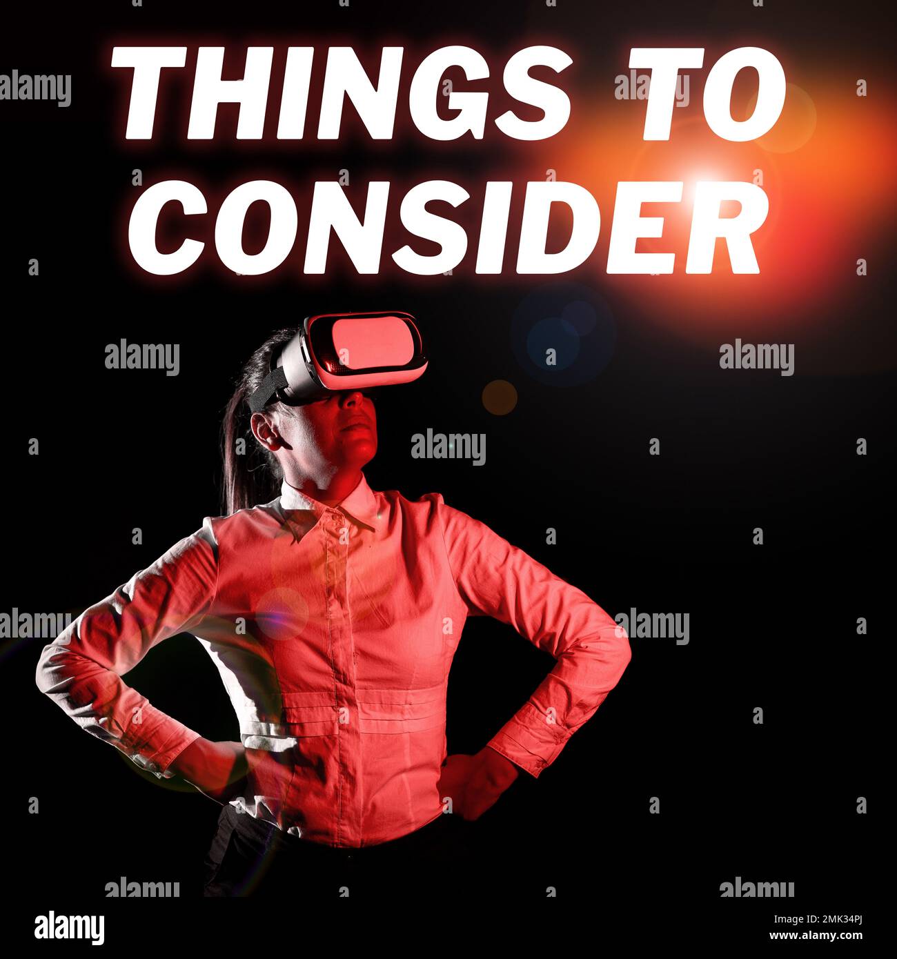 Conceptual display Things To Consider. Conceptual photo list to check ...