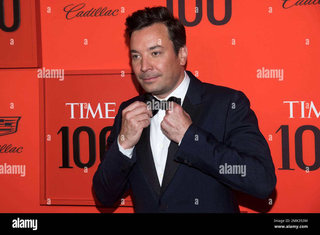 Jimmy Fallon attends the 2019 Time 100 Gala, celebrating the 100 most ...