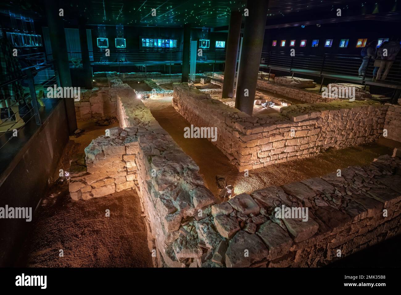 Remains of Roman Sanctuary of Isis and Magna Mater Interior - Mainz ...