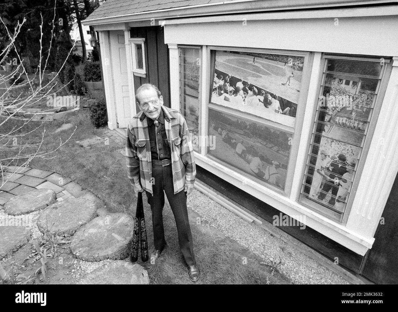 Carl Stotz, 79, founder of the Little League baseball in 1939, poses in ...