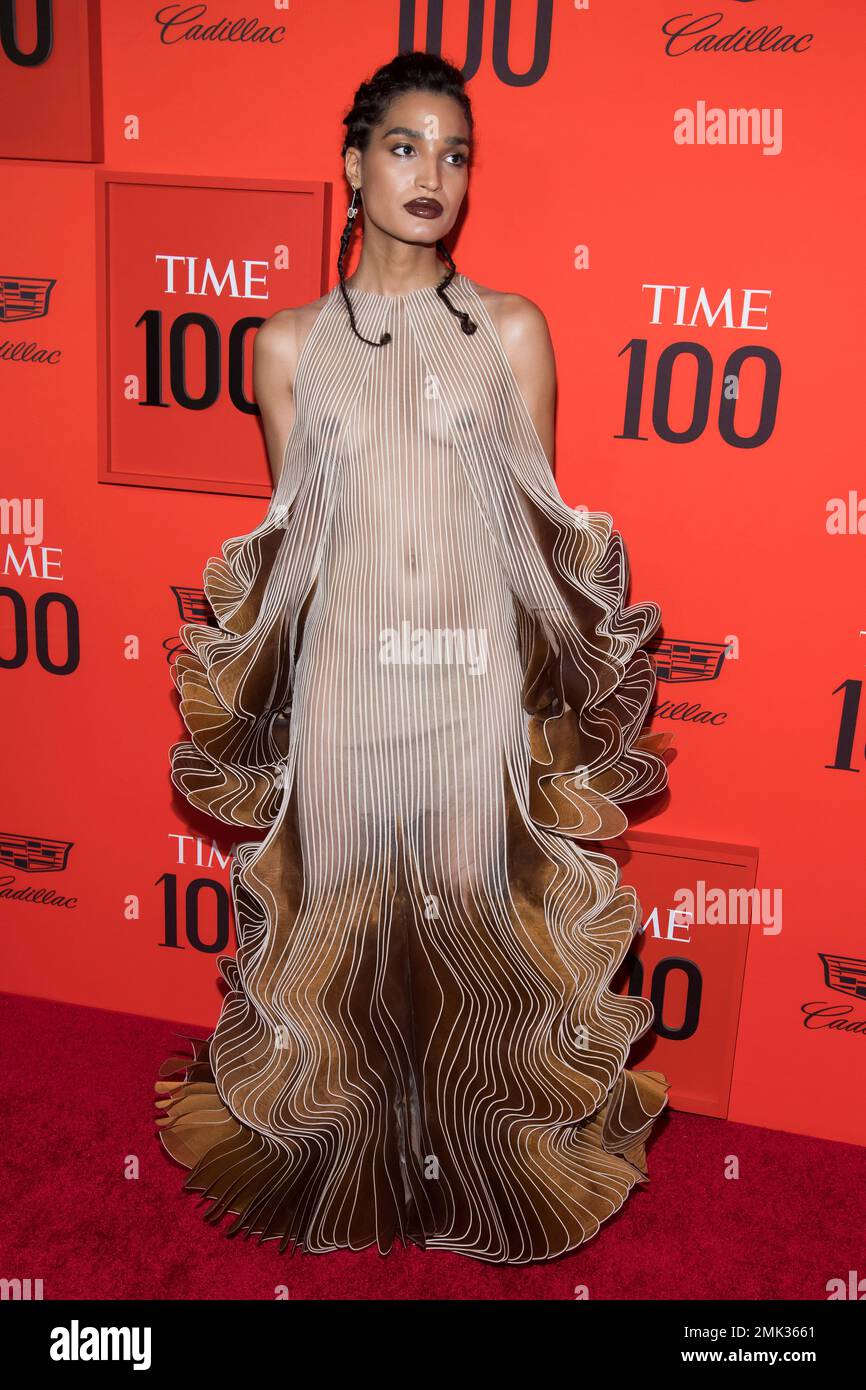 Indya Moore Attends The 2019 Time 100 Gala Celebrating The 100 Most