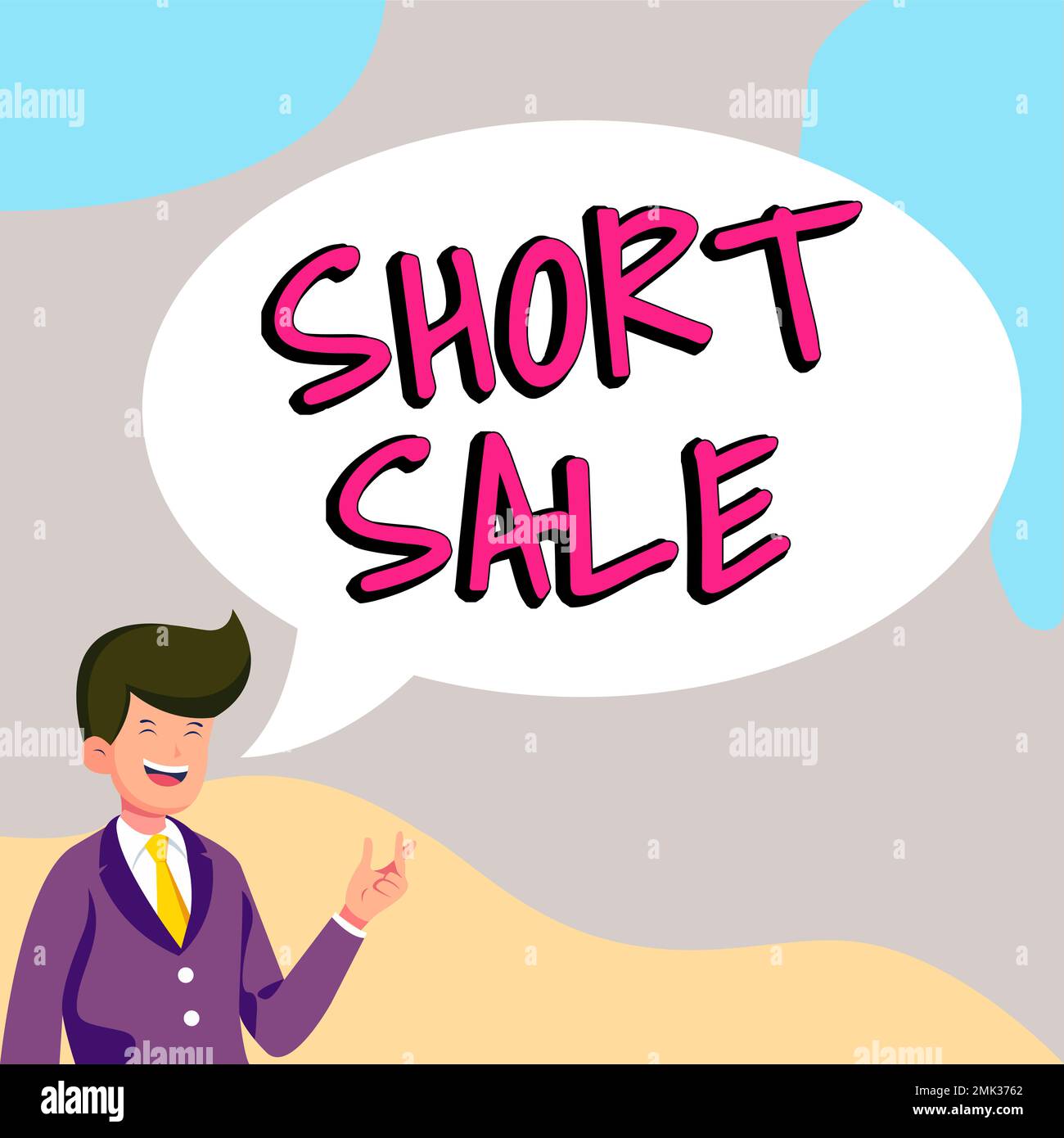 Conceptual display Short Sale. Word Written on Home that is offered at ...