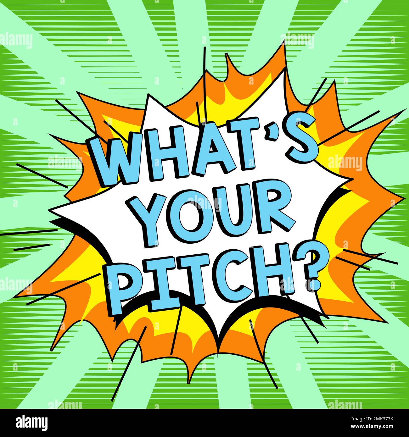 Hand writing sign What's Your Pitch. Conceptual photo make a determined ...