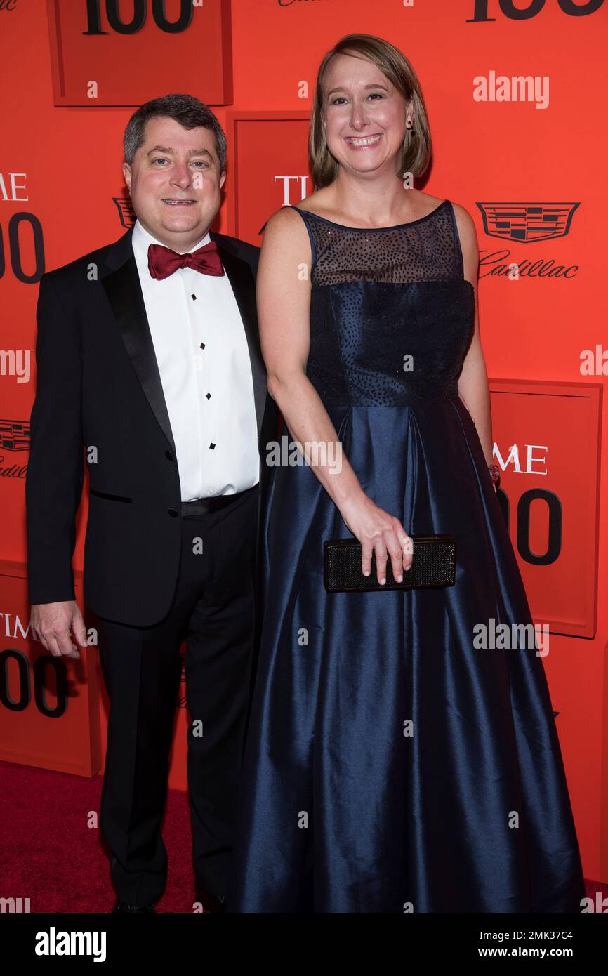 Edward Felsenthal and Ali Felsenthal attend the 2019 Time 100 Gala ...
