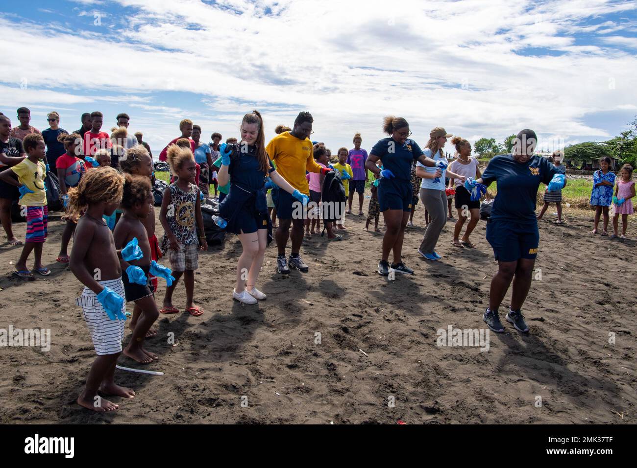 HONIARA, Solomon Islands (Sept. 3, 2022) – U.S. Navy Sailors and local ...