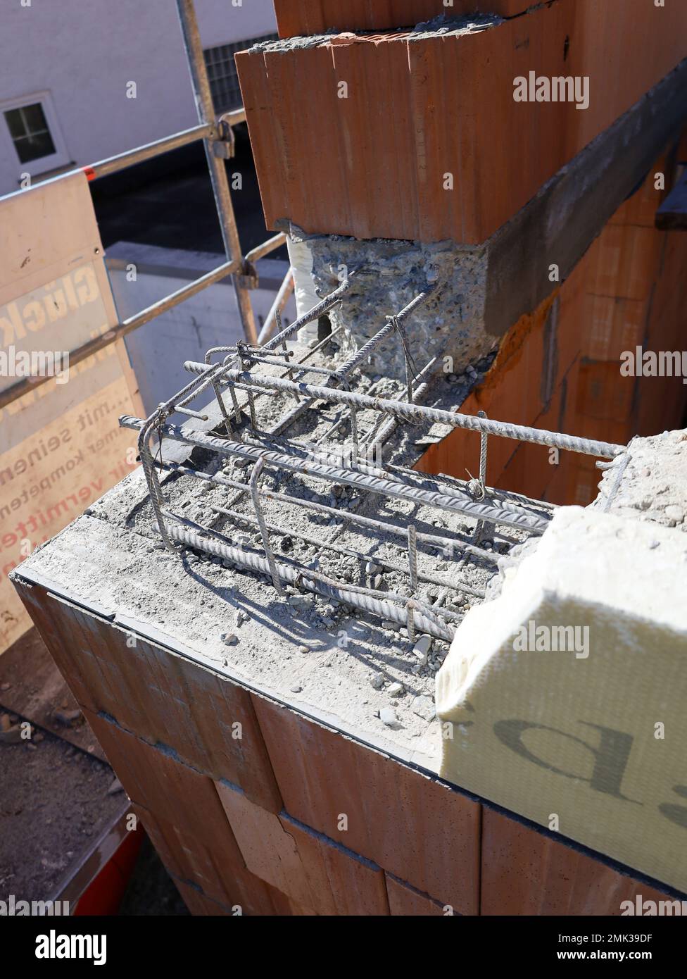 bungle in building a house Stock Photo - Alamy