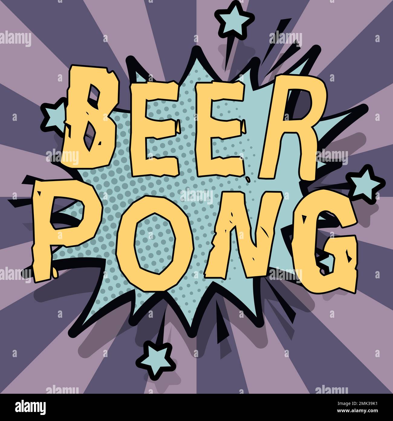 Text showing inspiration Beer Pong. Word Written on a game with a set ...
