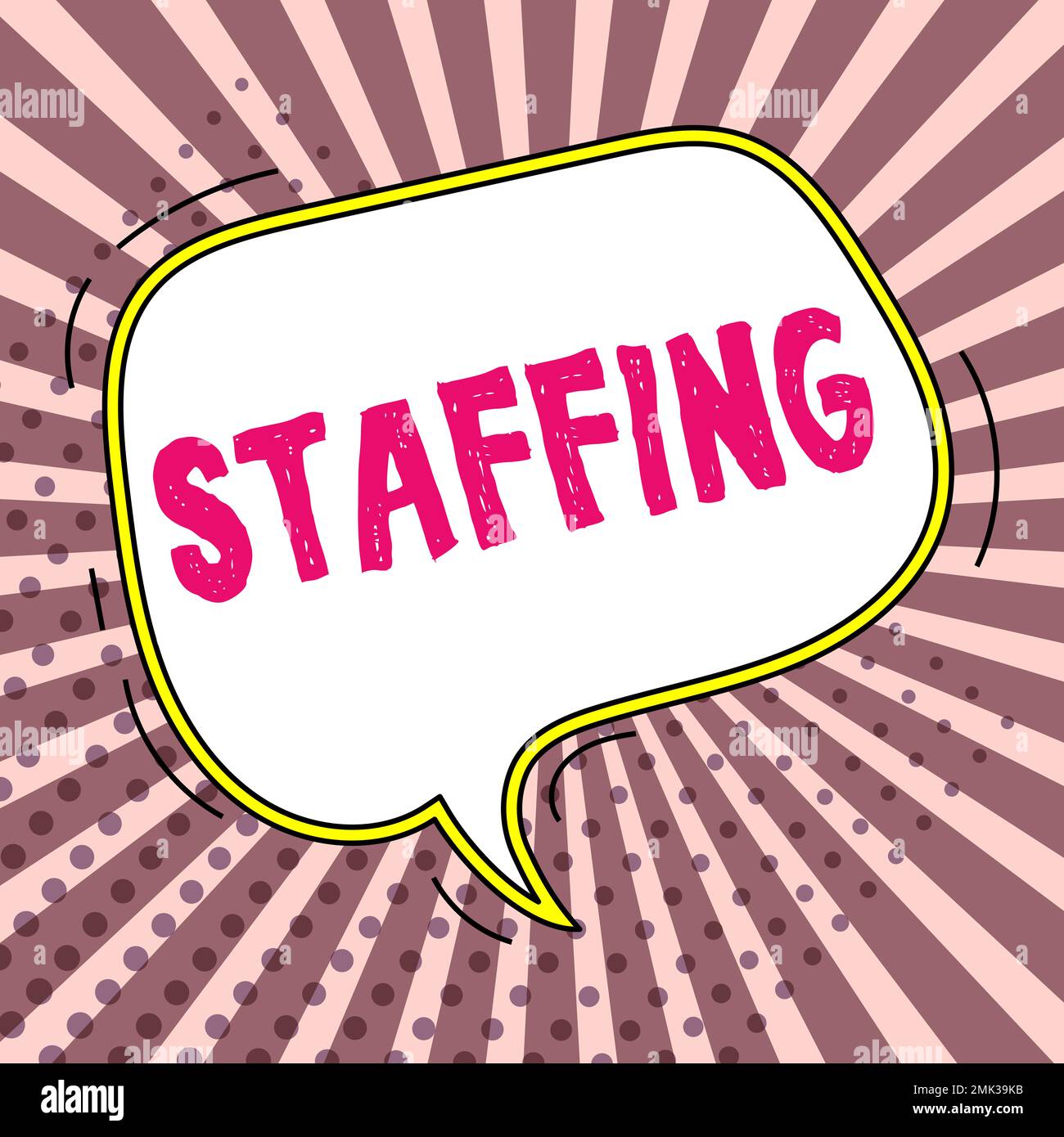 Hand writing sign Staffing. Word Written on The percentage of workers ...