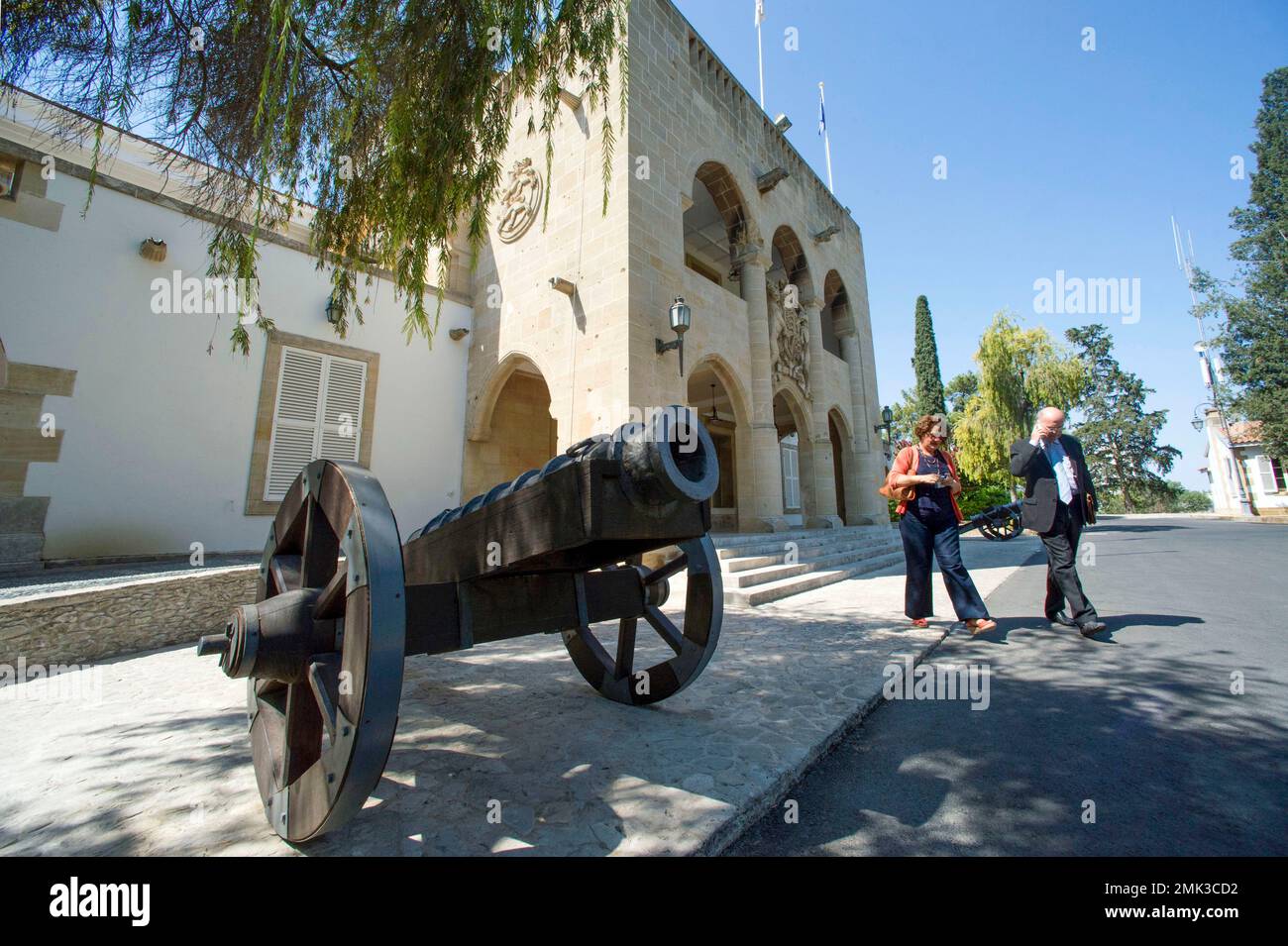 The presidential palace in Cyprus' capital Nicosia was the seat of the ...
