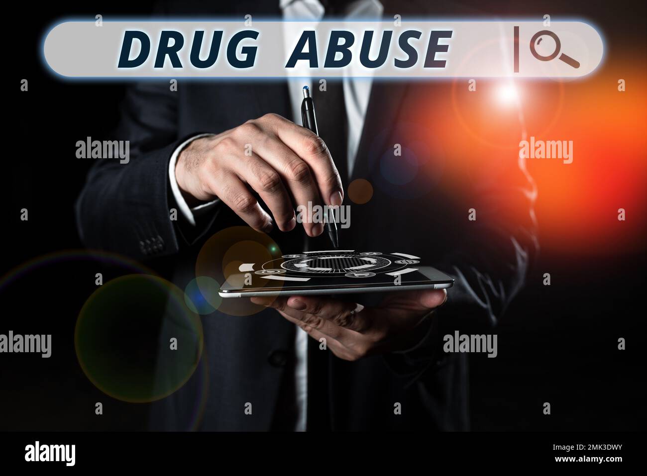 Text showing inspiration Drug Abuse. Business showcase Compulsive drug ...