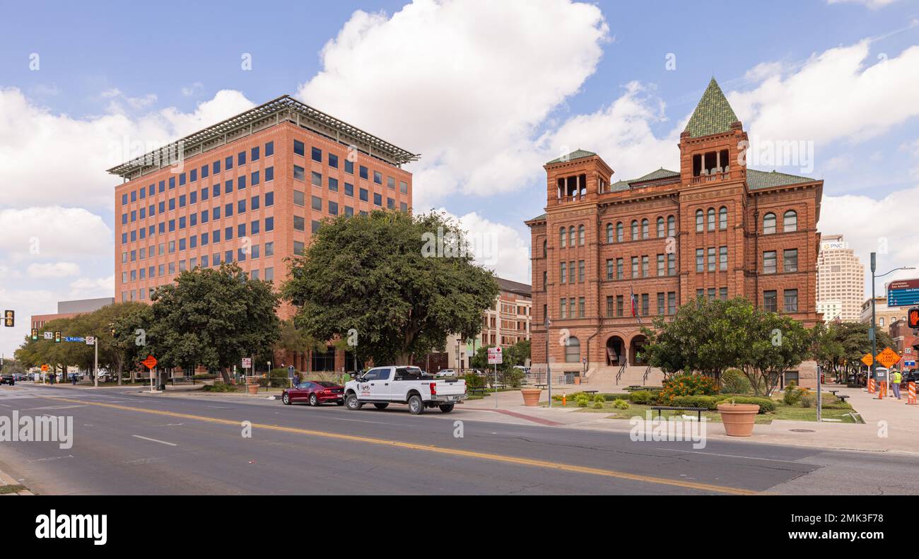 San Antonio, Texas, USA - October 14, 2022: The Bexar County Courthouse ...