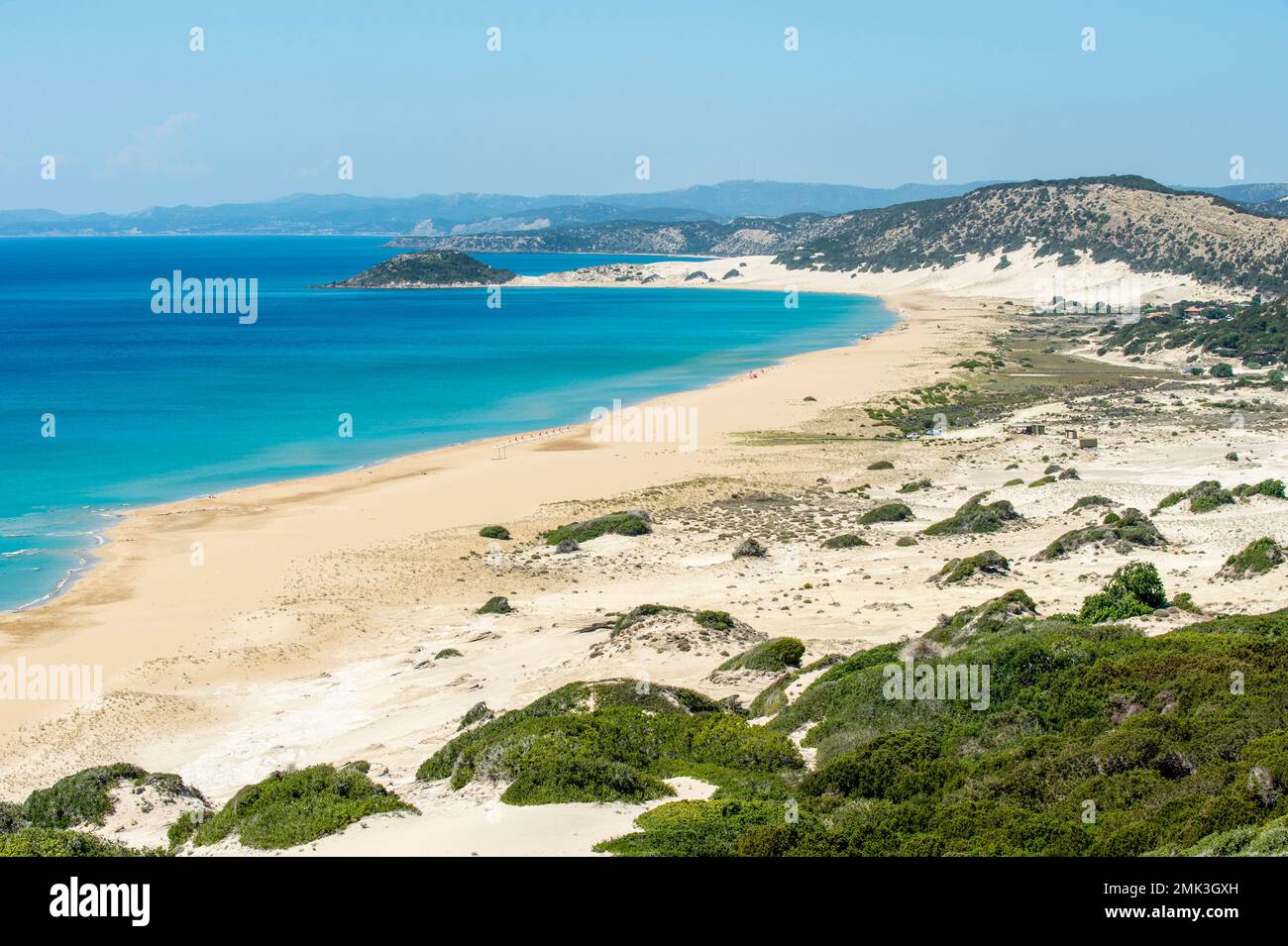 Golden Sands Beach at Karpaz peninsula Stock Photo - Alamy