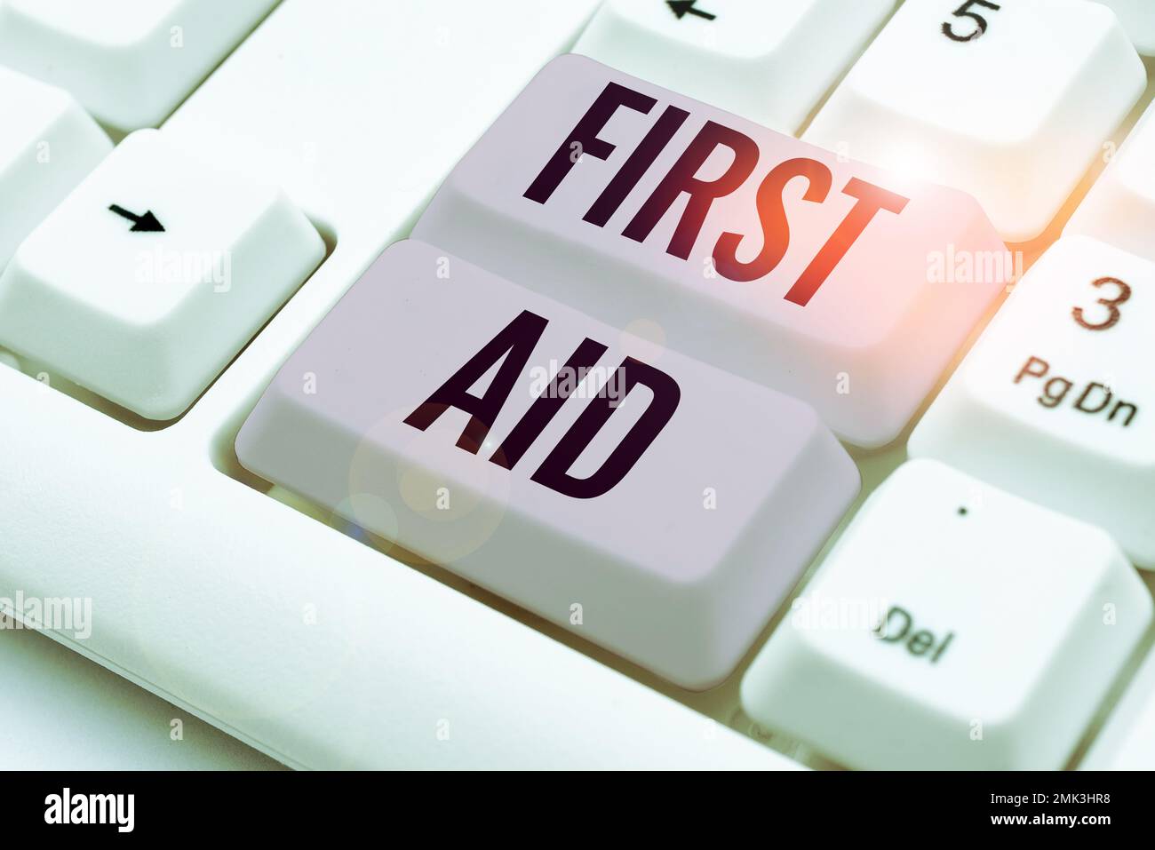 Writing displaying text First Aid. Concept meaning Practise of healing ...