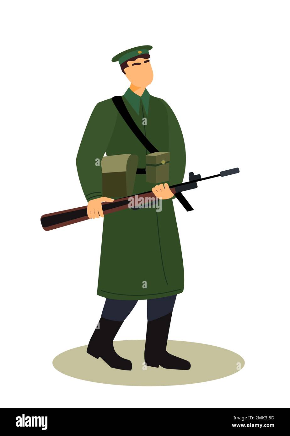 Guard Officer Soldier Military Man, Personnel Army Dressed in ...