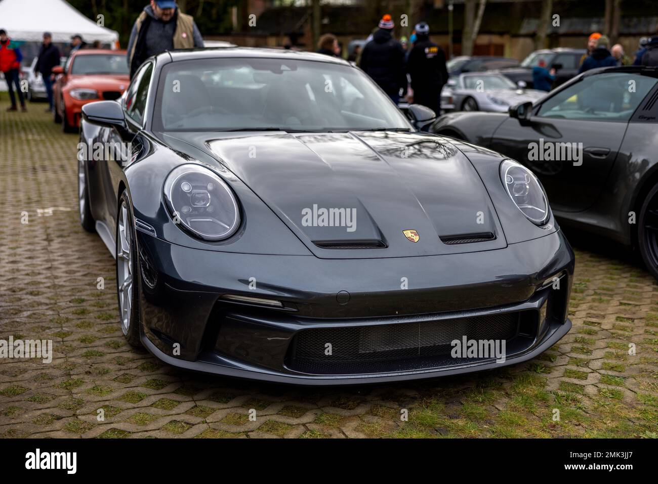 2022 Porsche 911 GT3 Touring, on display at the January Scramble held ...