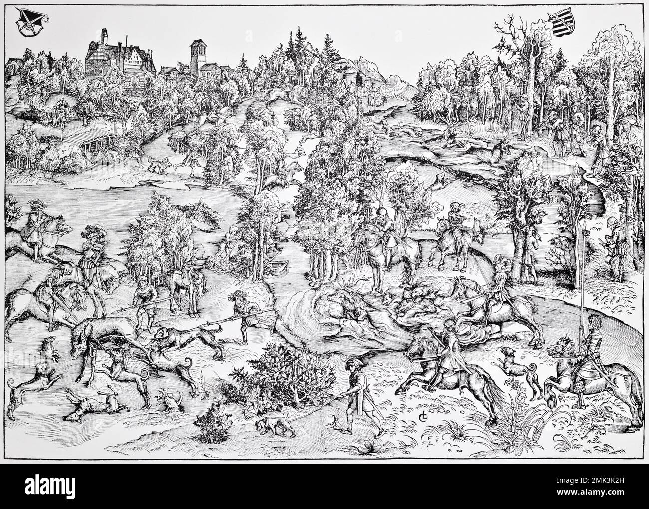 Lucas Cranach The Elder, famous painter and engraver. German 16th ...