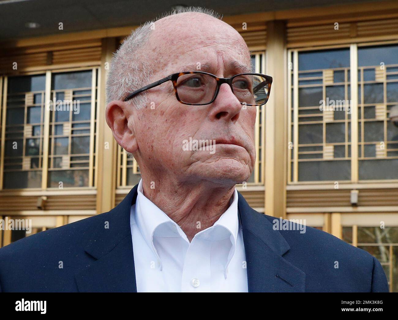 Former Rochester Drug Co-Operative CEO Laurence Doud III stands outside ...