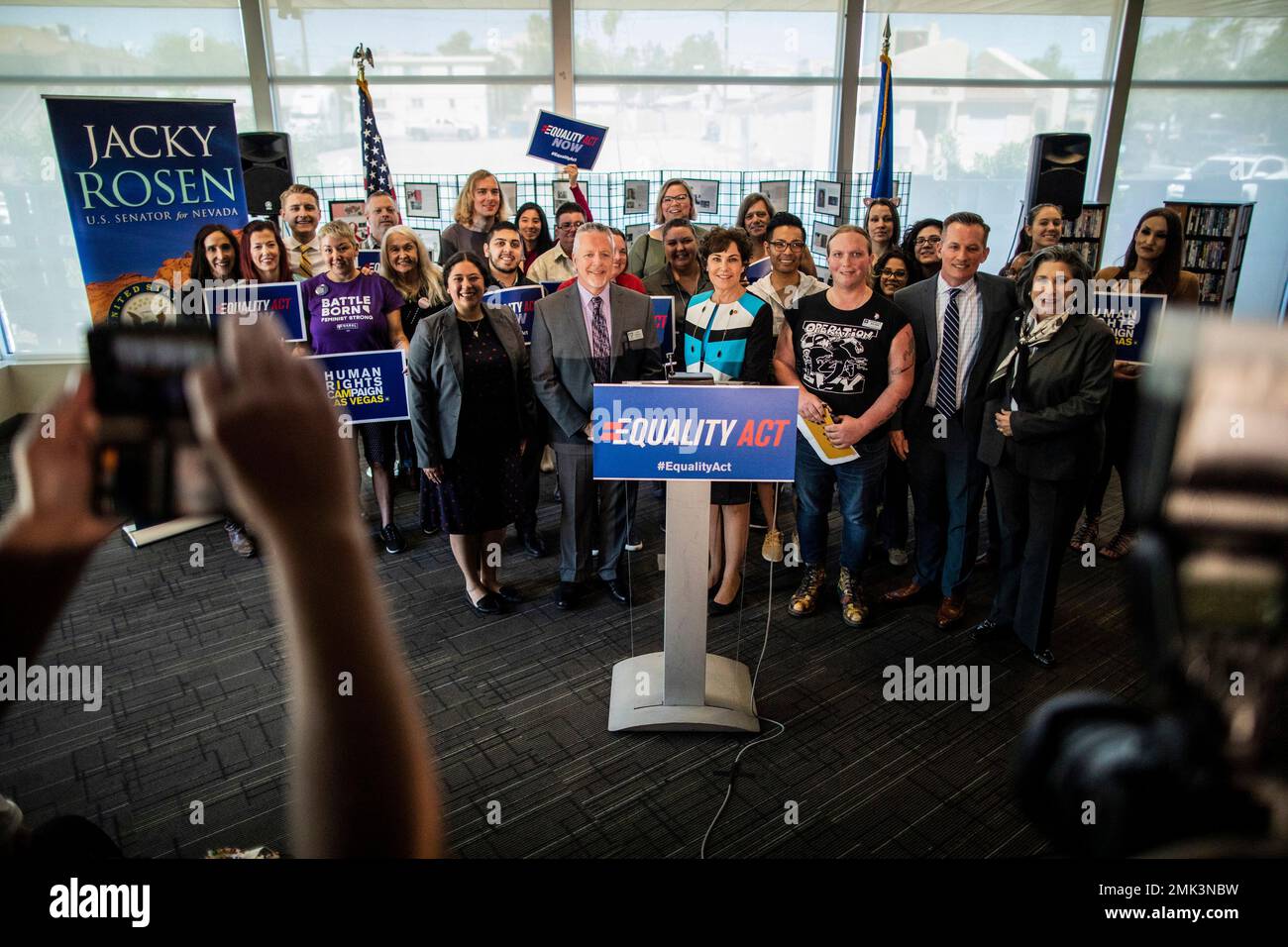 IMAGE DISTRIBUTED FOR HUMAN RIGHTS CAMPAIGN - Sen. Jacky Rosen, D-Nev ...