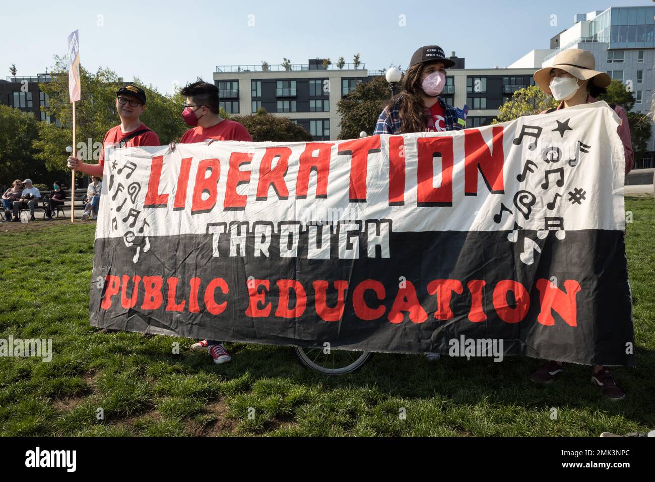Seattle, USA. 8th Oct, 2022. The Rally to Defend Abortion Rights march ...