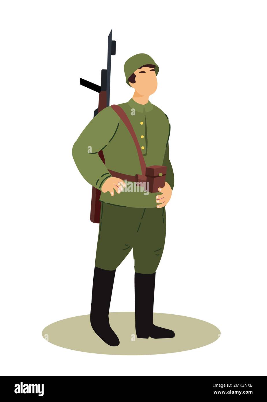 Guard Officer Soldier Military Man, Personnel Army Dressed in ...