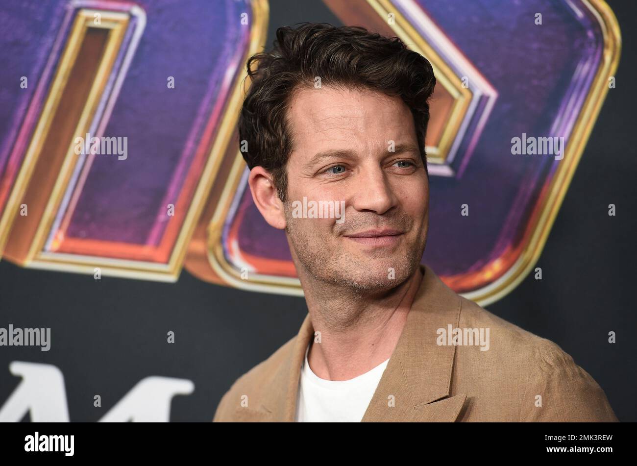 Nate Berkus arrives at the premiere of "Avengers: Endgame" at the Los ...