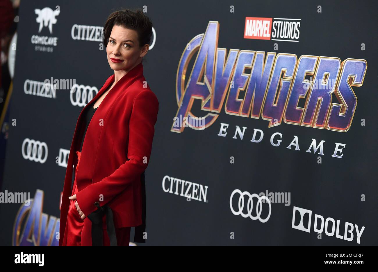 Evangeline Lilly arrives at the premiere of "Avengers: Endgame" at the ...