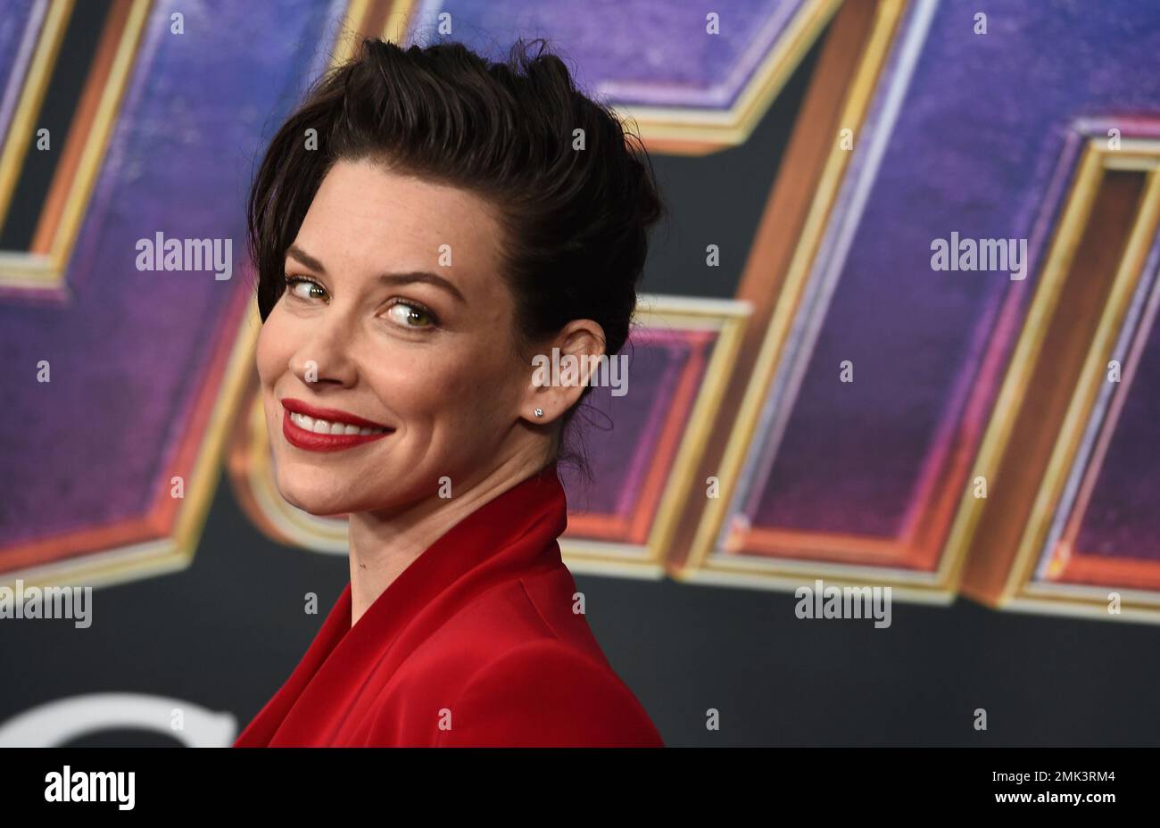 Evangeline Lilly arrives at the premiere of "Avengers: Endgame" at the ...