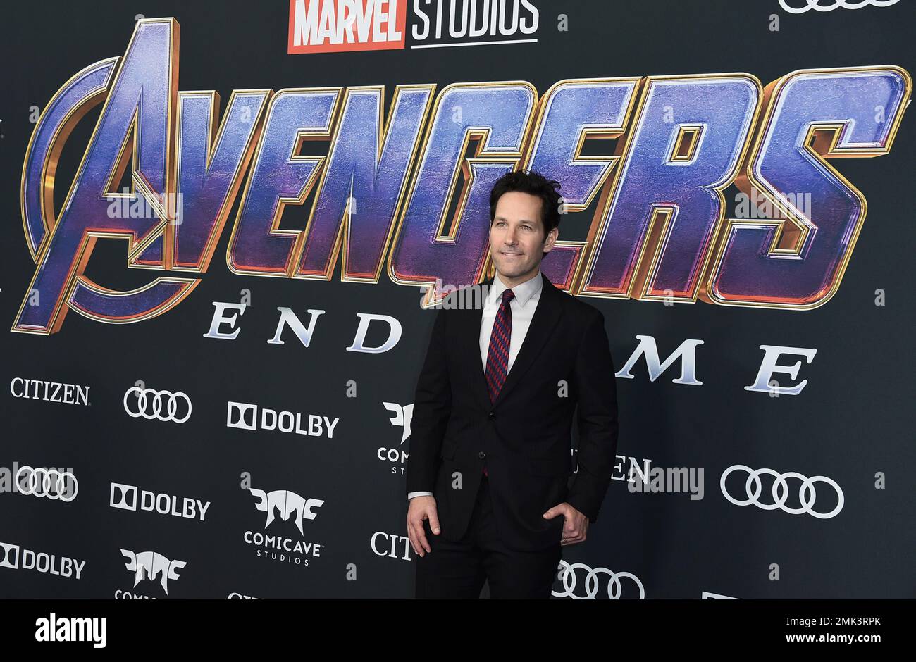 Paul Rudd arrives at the premiere of "Avengers: Endgame" at the Los ...