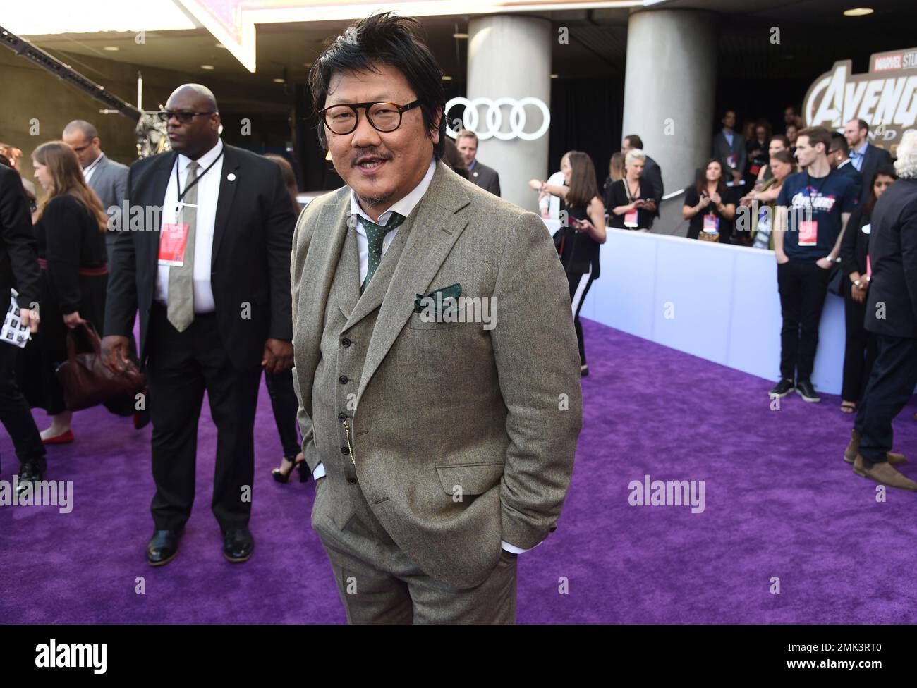 Benedict Wong arrives at the premiere of "Avengers: Endgame" at the Los ...