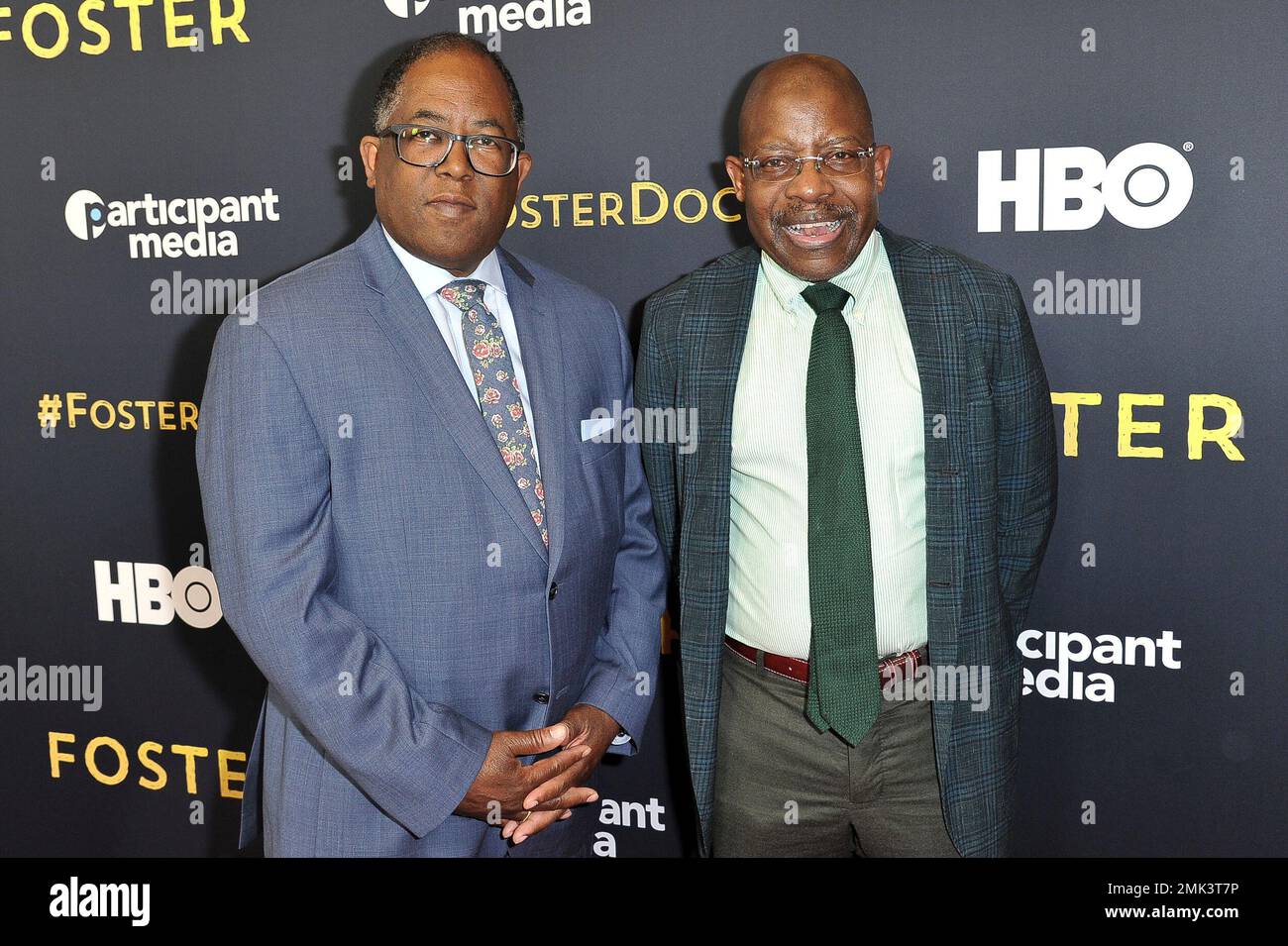 Mark Ridley Thomas, left, and Dr. David Sanders attend the LA premiere ...