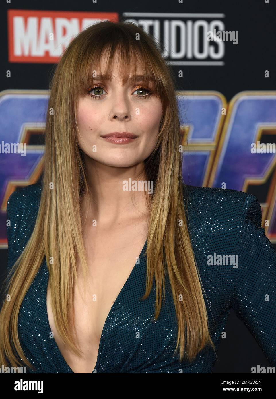 Elizabeth Olsen arrives at the premiere of "Avengers: Endgame" at the ...