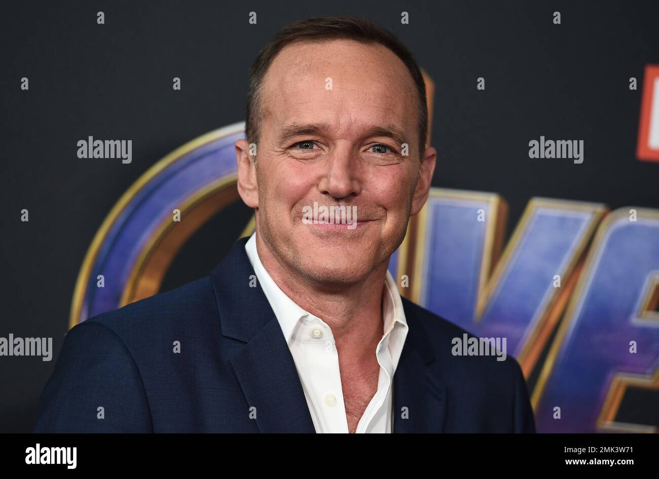 Clark Gregg arrives at the premiere of "Avengers: Endgame" at the Los ...