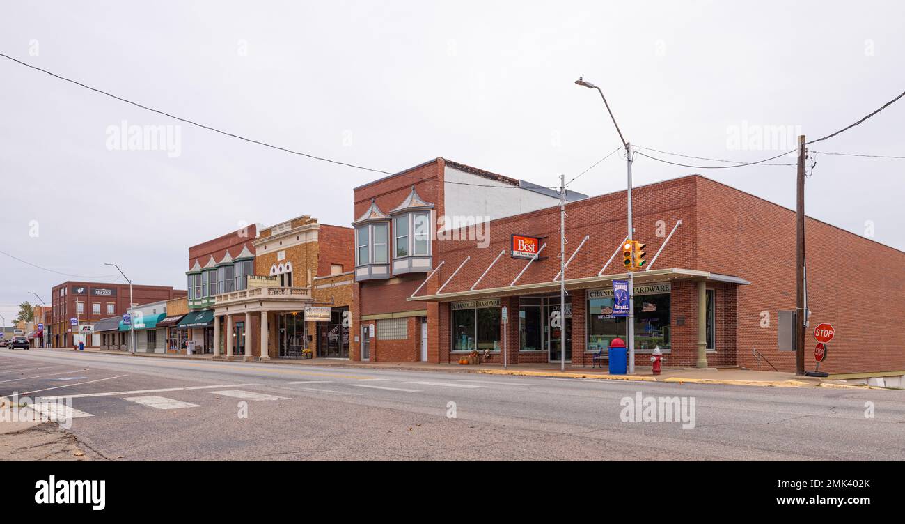 Downtown chandler oklahoma hi-res stock photography and images - Alamy
