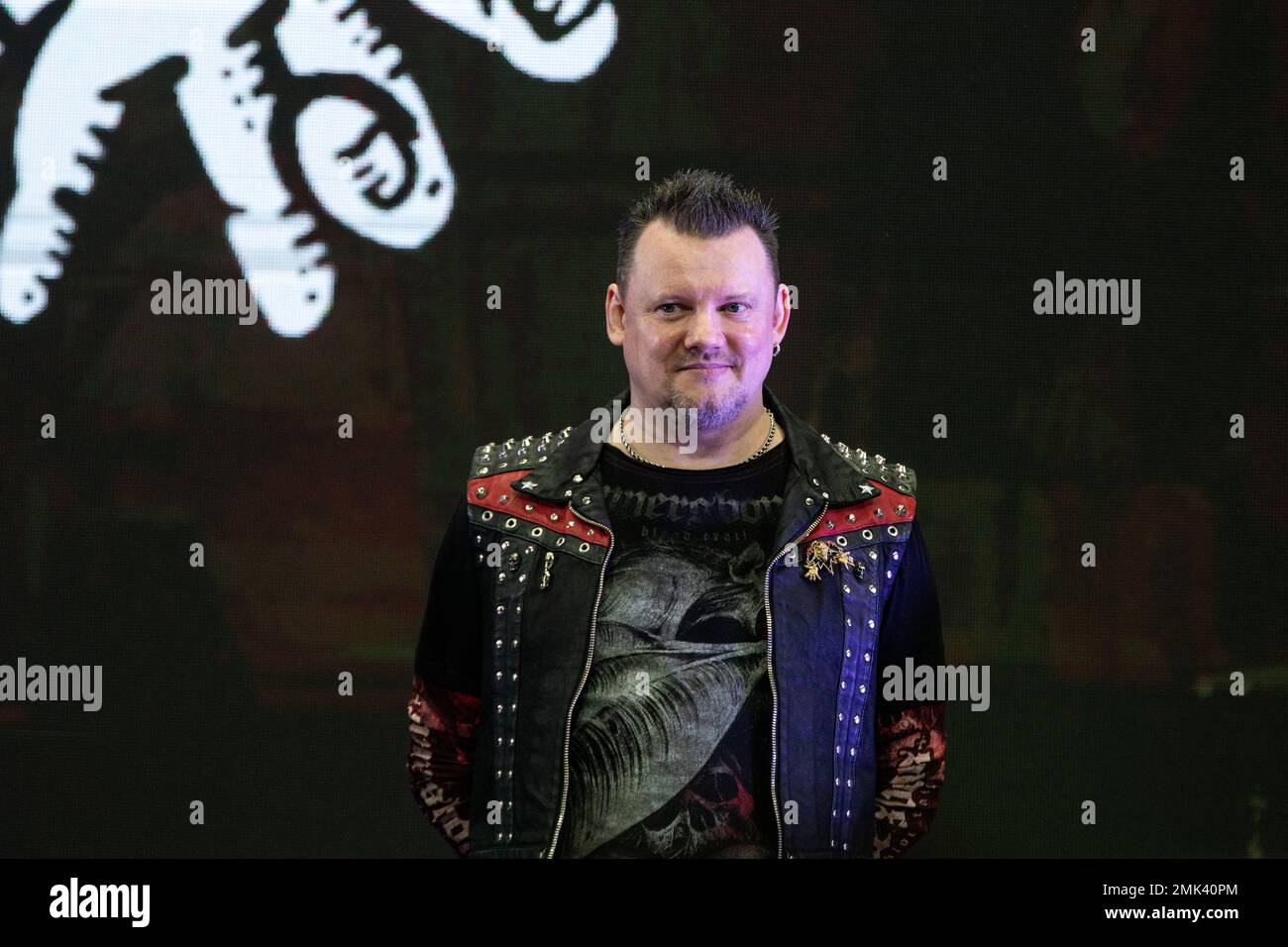 Moscow, Russia. 28th of January, 2023. Russian rock musician and singer ...