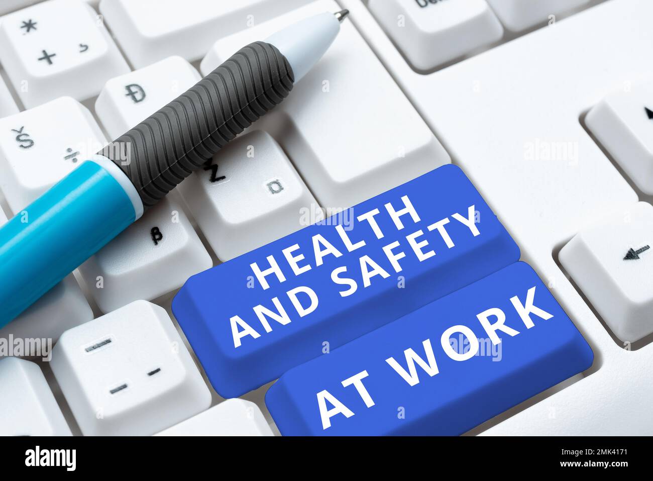 Handwriting text Health And Safety At Work. Concept meaning Secure ...