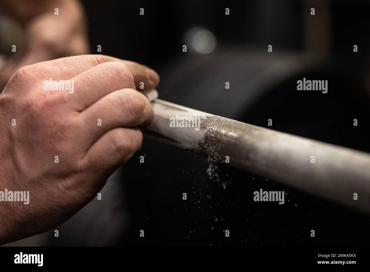 U.S. Navy Chief Quartermaster Edward Roth, assigned to USS New Orleans ...