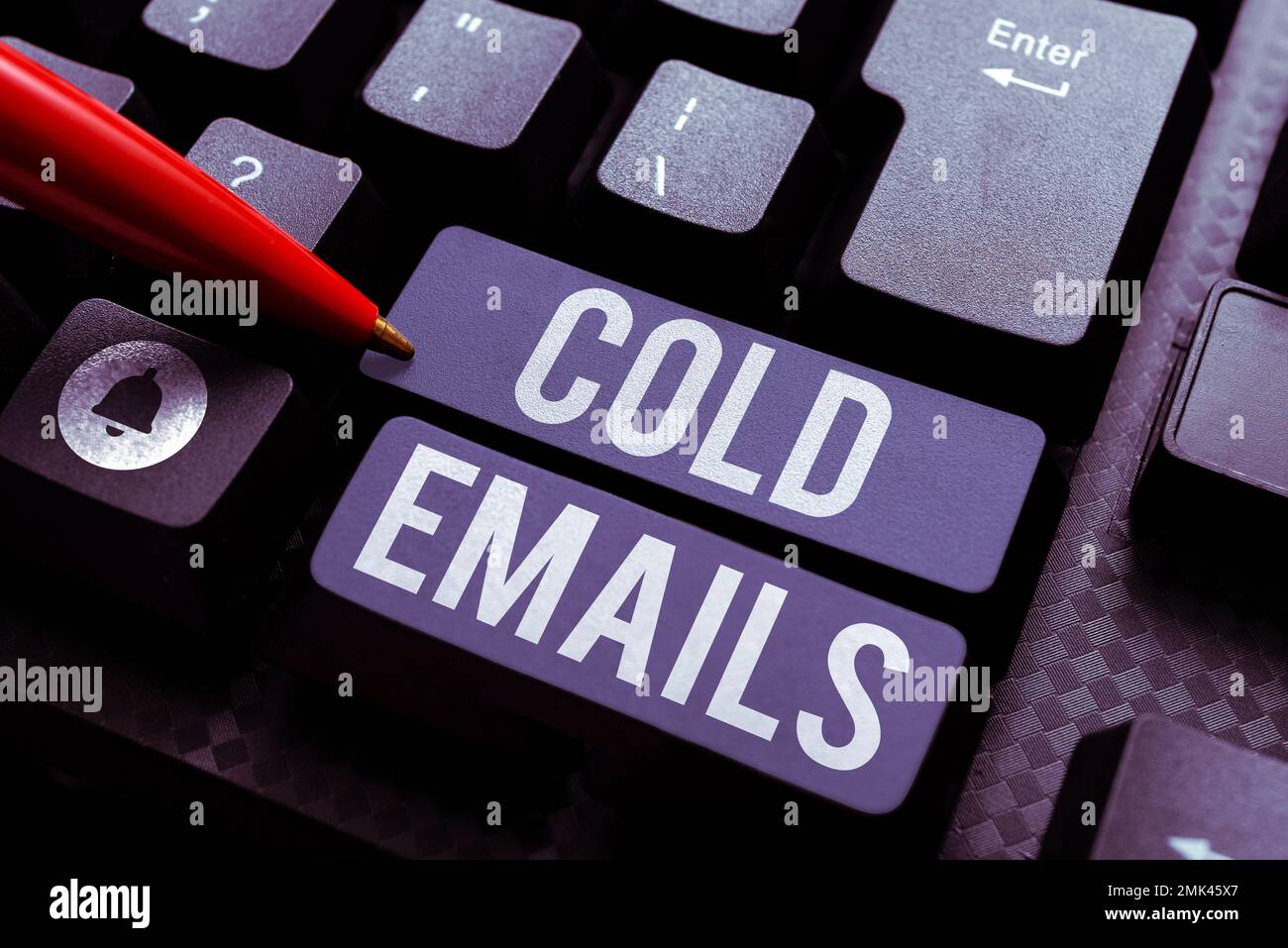 Conceptual caption Cold Emails. Concept meaning unsolicited email sent ...