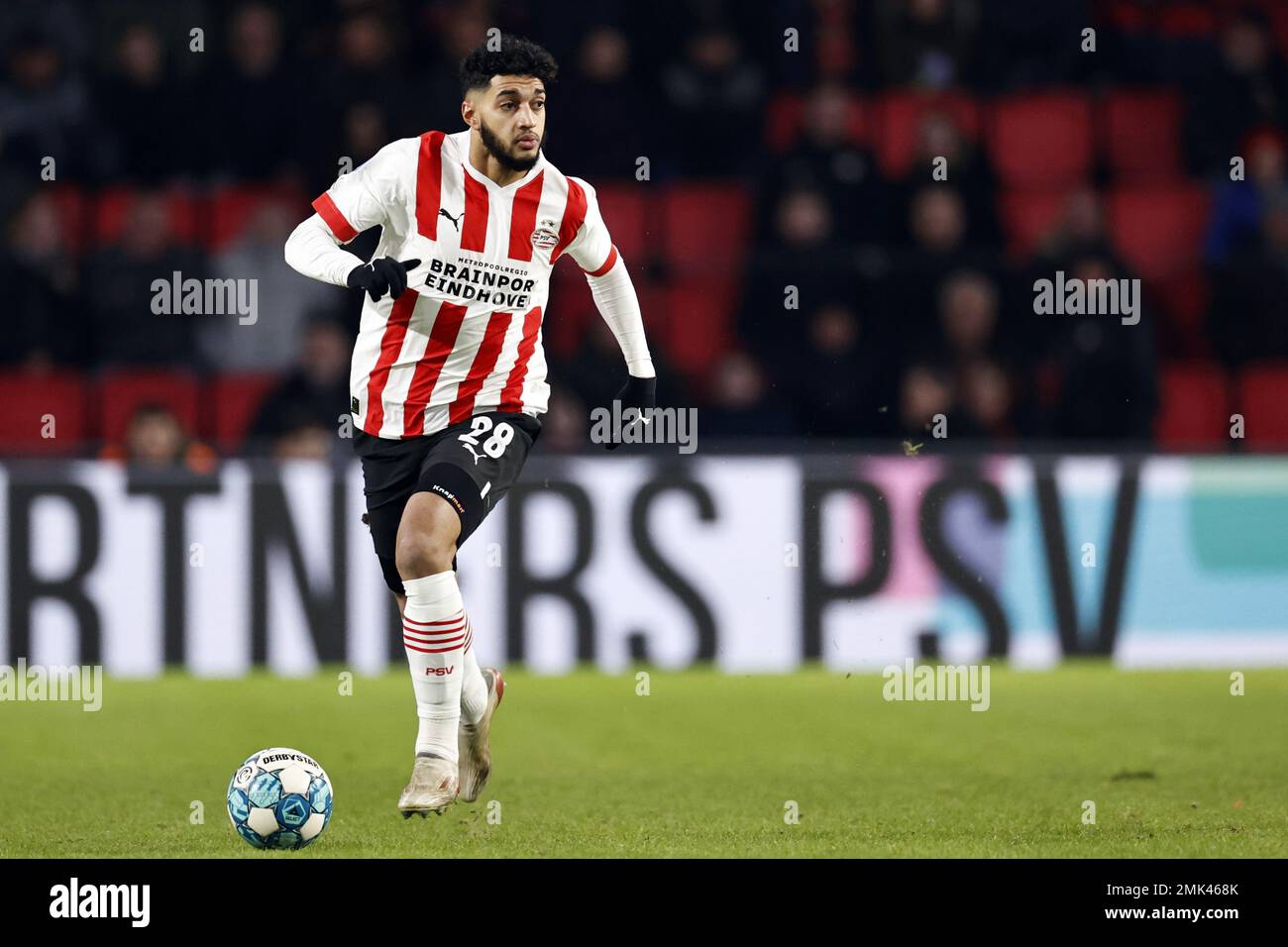 EINDHOVEN - Ismael Saibari of PSV Eindhoven during the Dutch premier ...