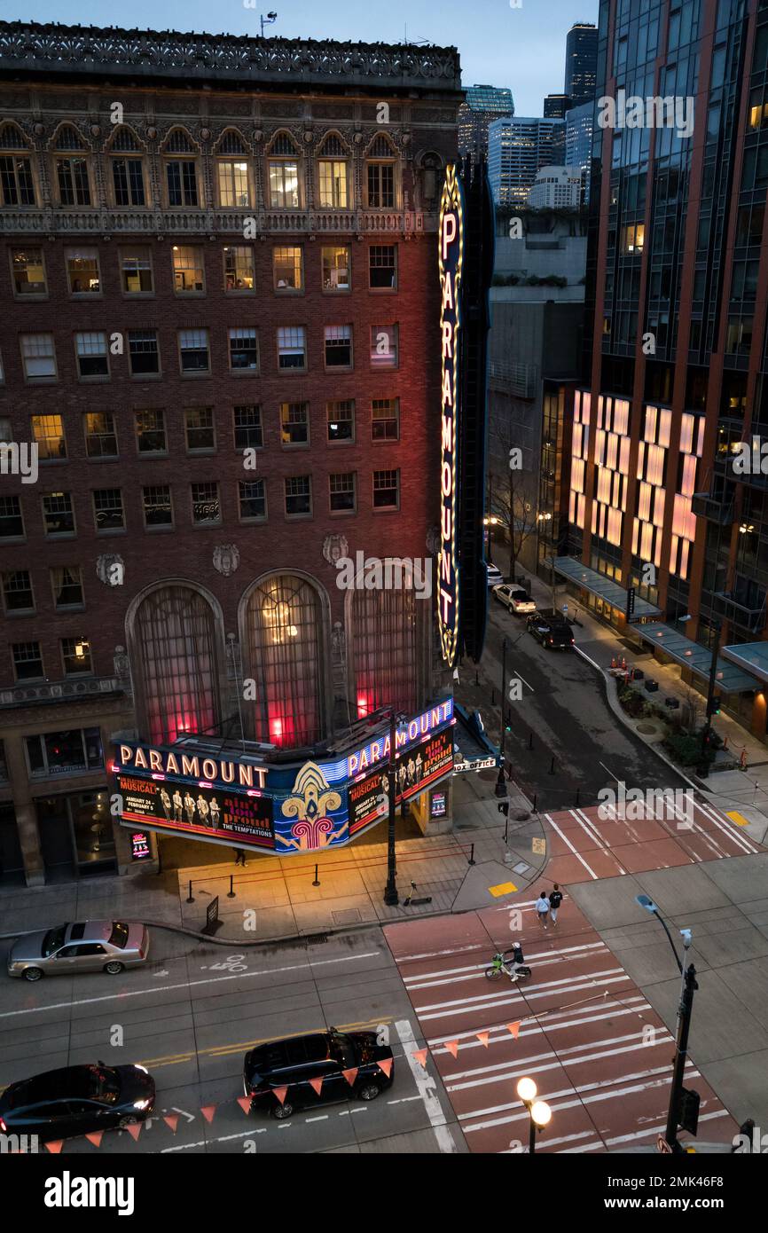 Seattle, USA. 27th Jan, 2023. The public opening the new Seattle ...