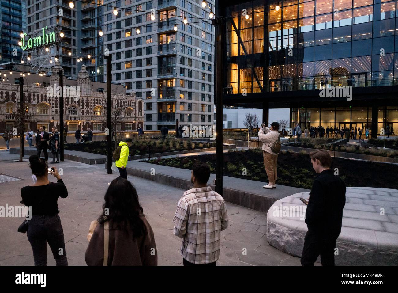 Seattle, USA. 27th Jan, 2023. The public opening the new Seattle ...