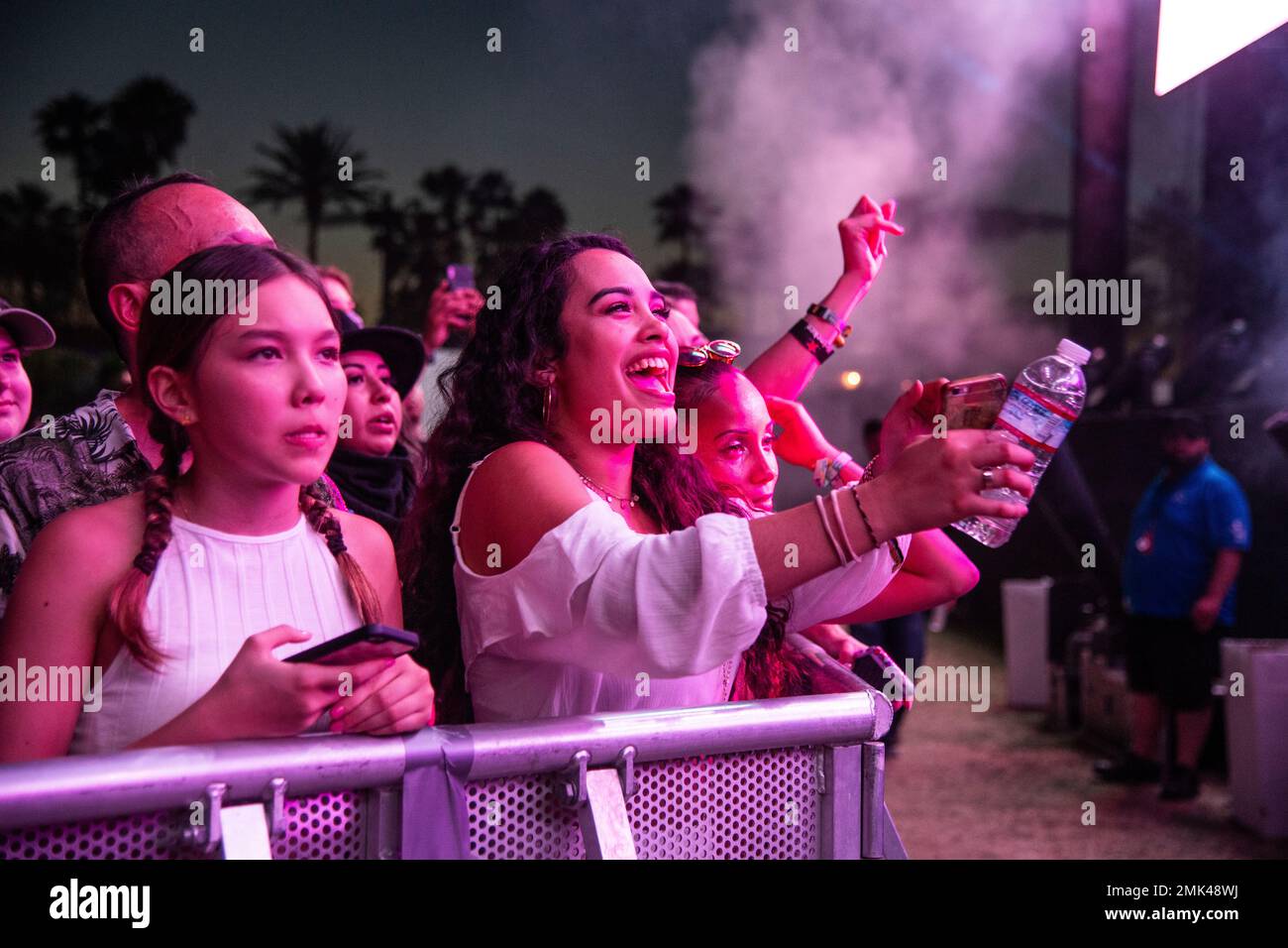 Festival goers attend the Coachella Music & Arts Festival at the Empire ...